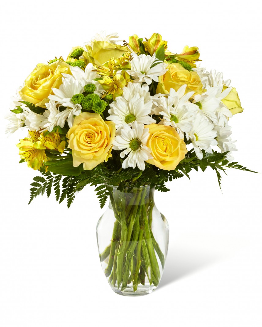 Choose The Sunny Sentiments Bouquet | Today Flower Delivery
