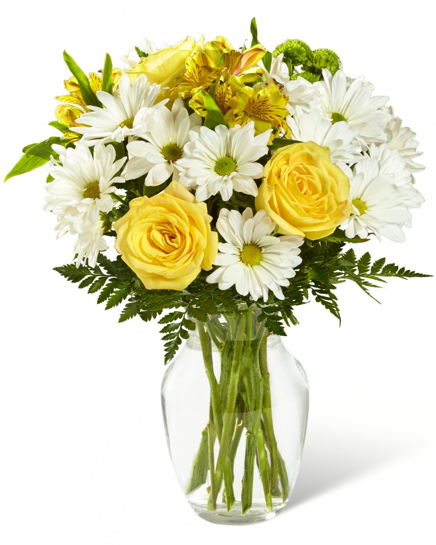 Choose The Sunny Sentiments Bouquet | Today Flower Delivery