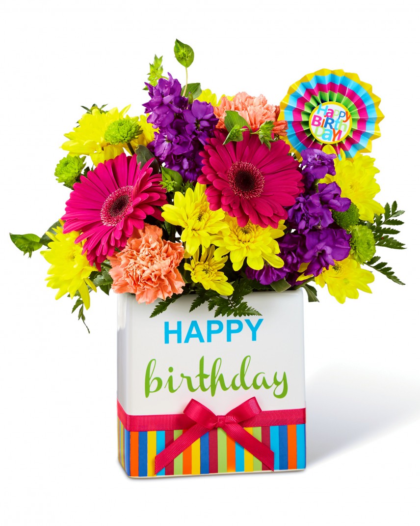 Happy Birthday Flowers Delivered The Same Day | Today Flower Delivery