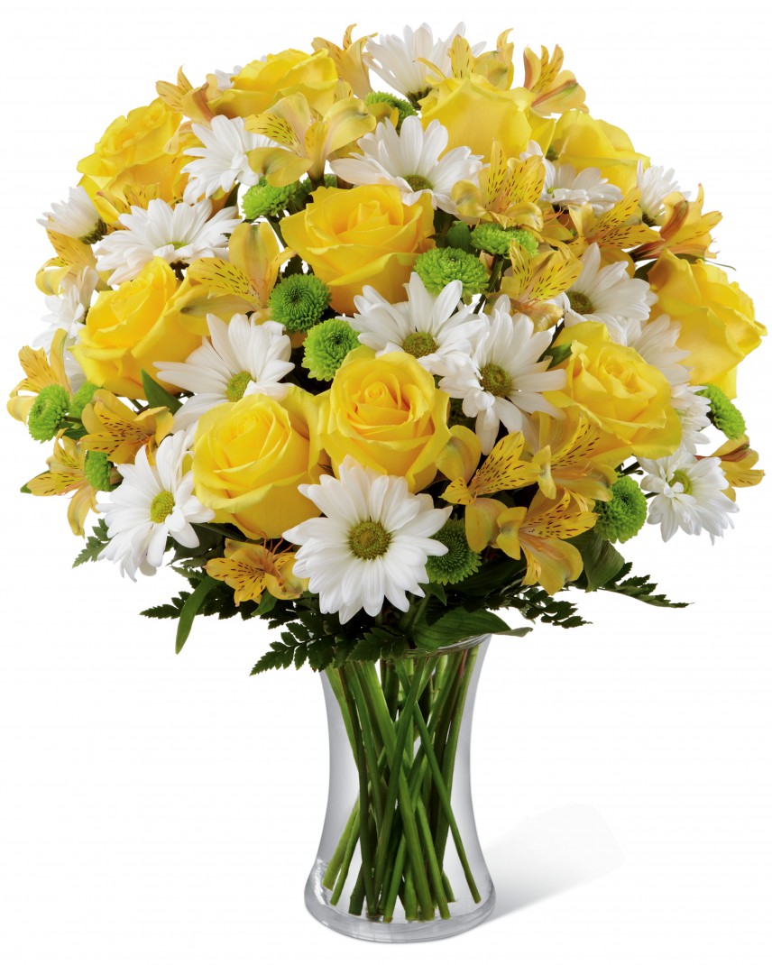 Send The Sunny Sentiments Bouquet | Today Flower Delivery