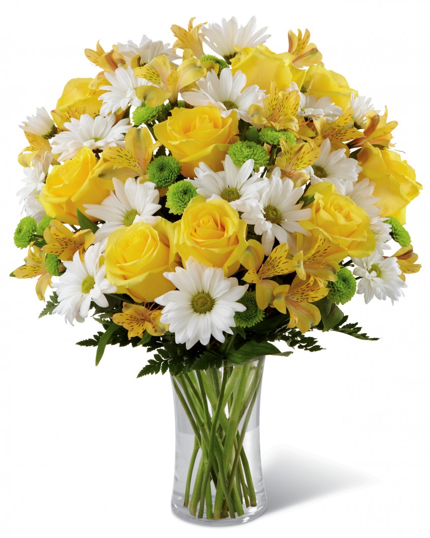 Send The Sunny Sentiments Bouquet | Today Flower Delivery