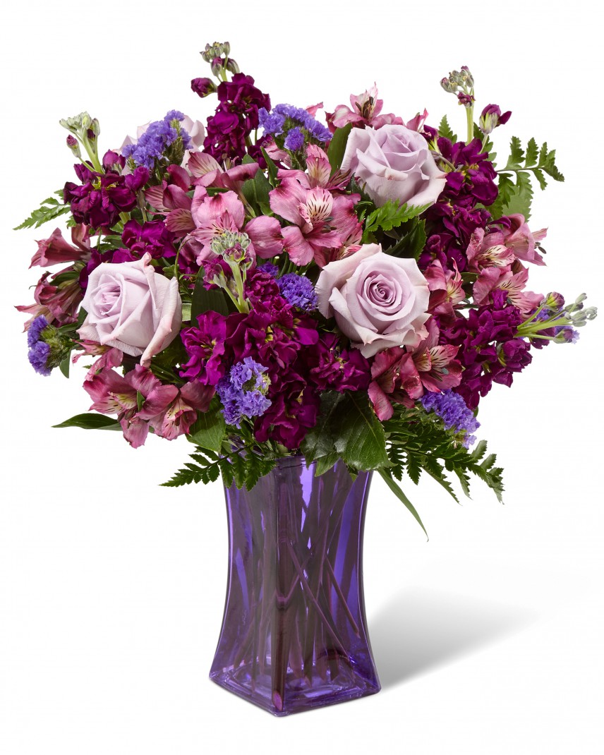 The Purple Presence Bouquet