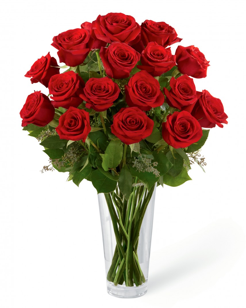 The Red Rose Bouquet