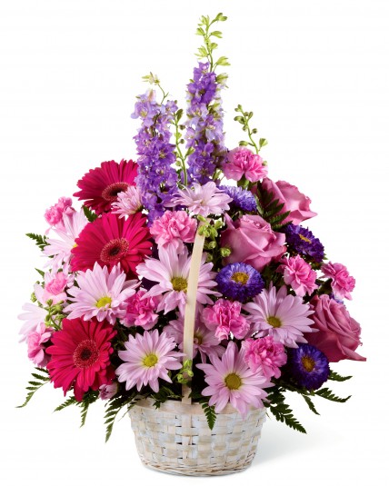 Choose The Pastel Peace Basket | Today Flower Delivery