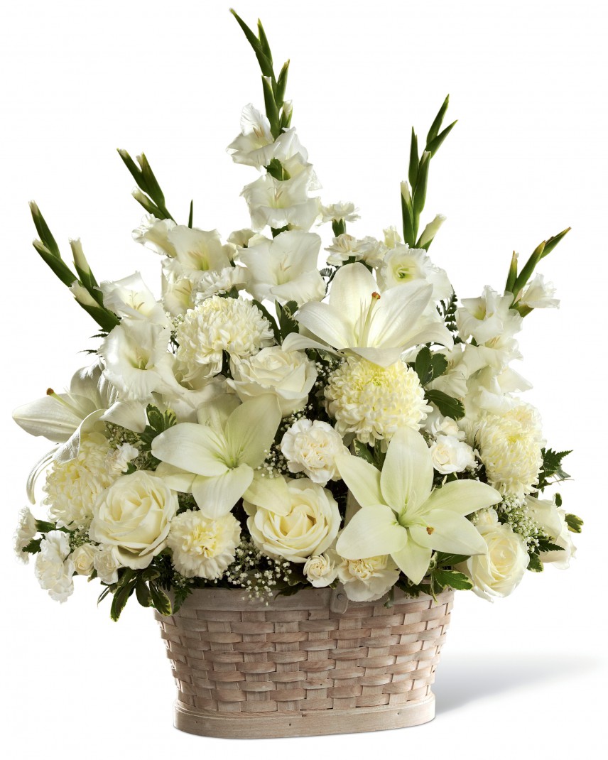 Buy The Peaceful Passage Arrangement | Today Flower Delivery