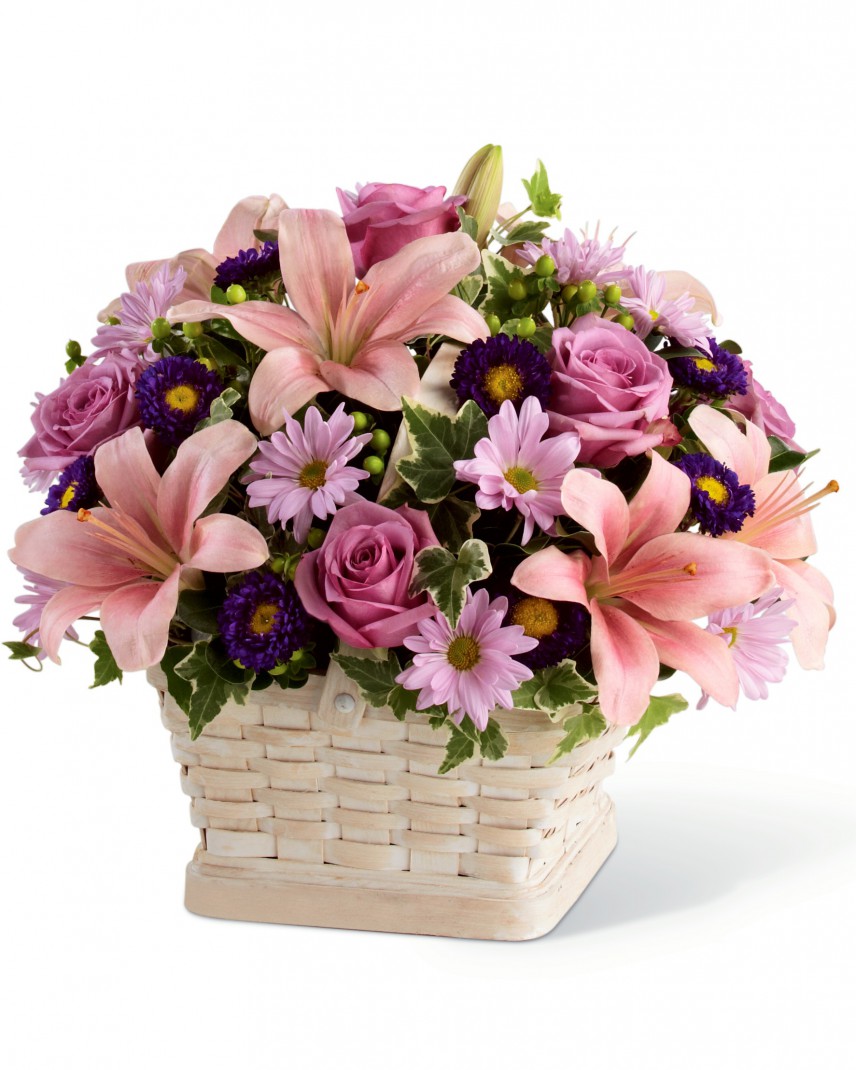 Pick The Loving Sympathy Basket | Today Flower Delivery